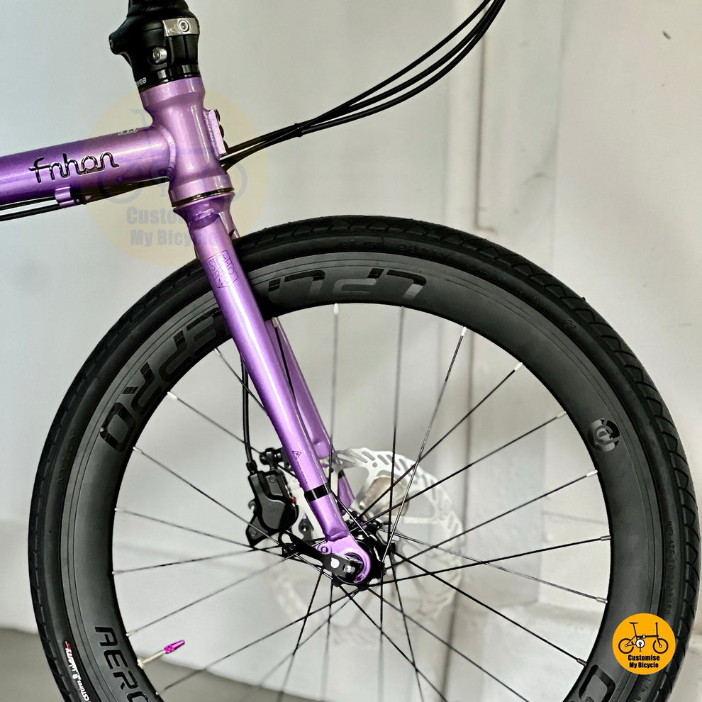 Fnhon Gust 22 Inch Folding Bicycle Chromoly Frame Shimano Drivetrain ...